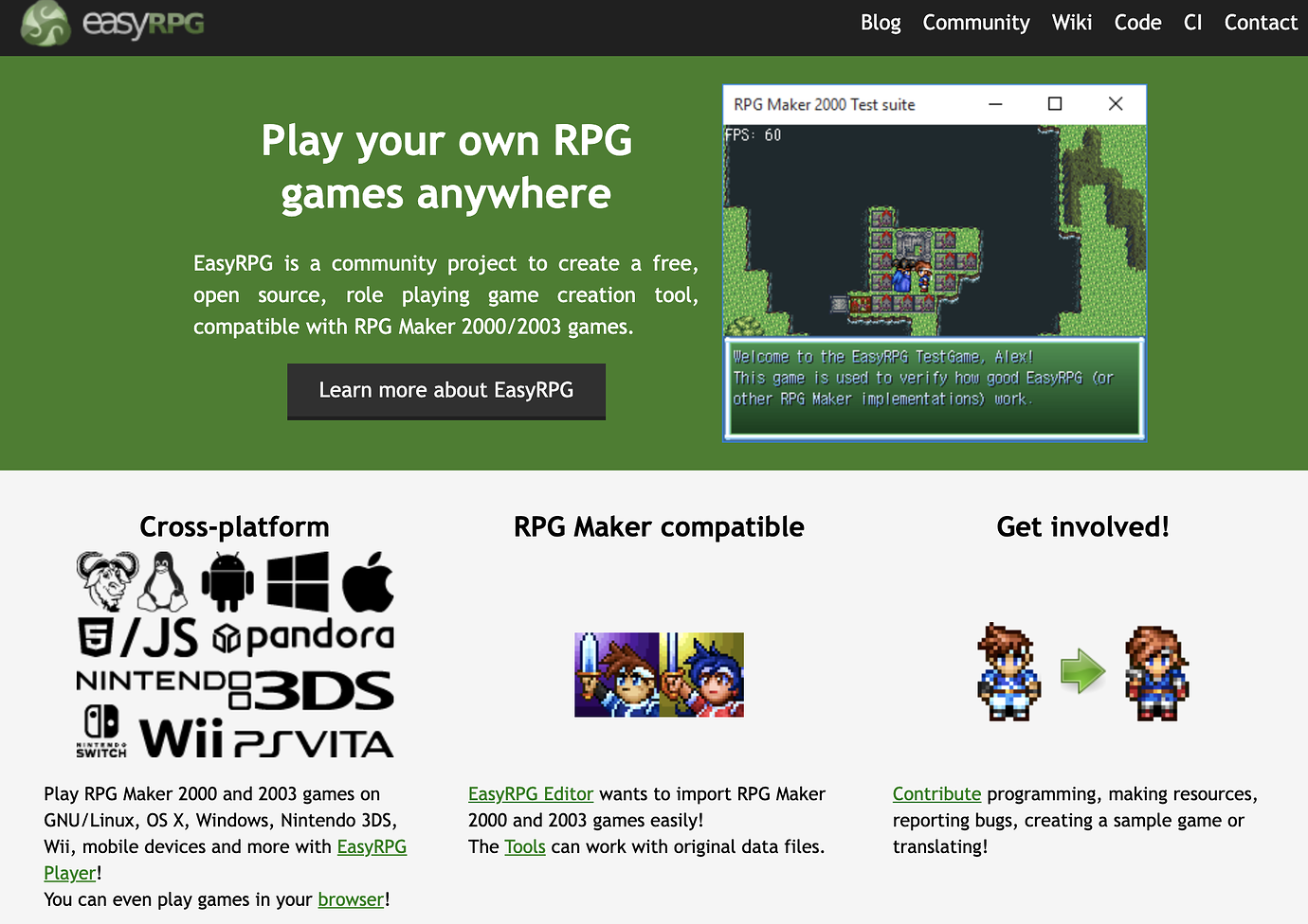 Do the player and editor have new features? - Editor - EasyRPG Community